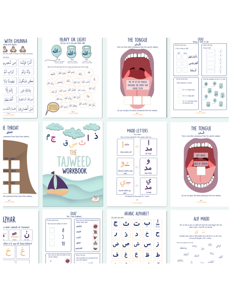 The Ultimate Tajweed Workbook