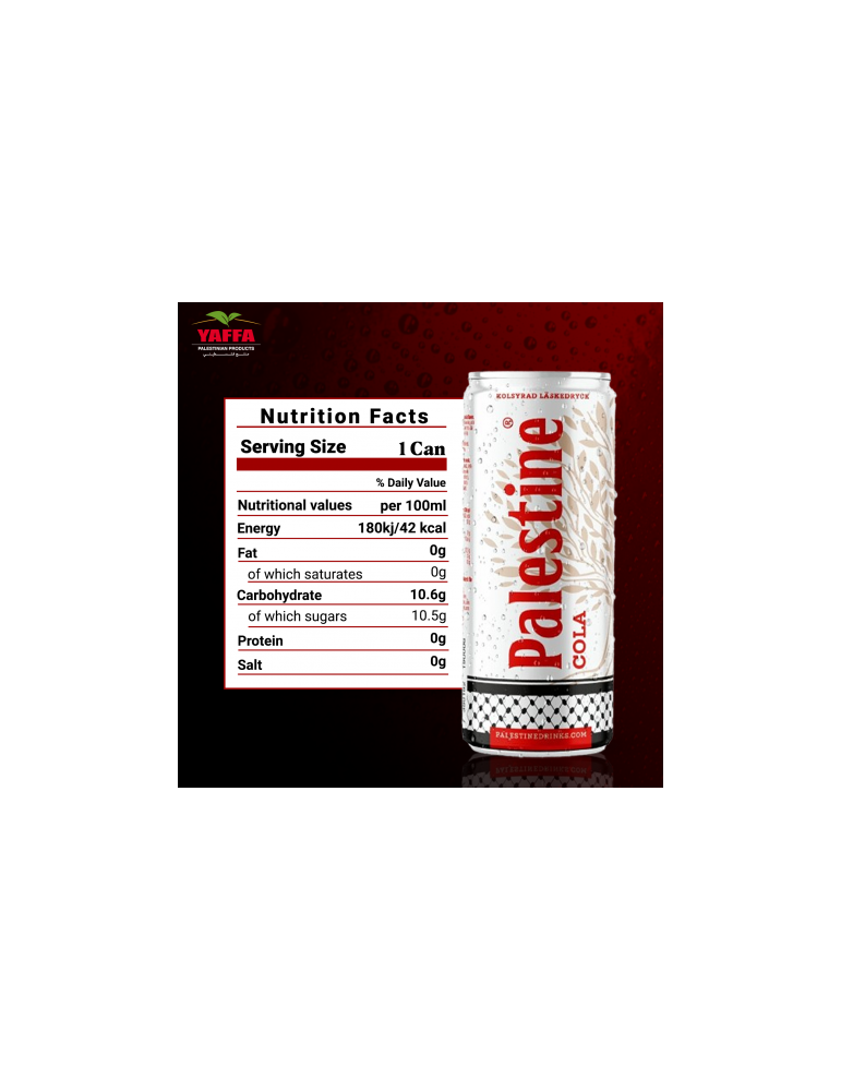 Palestine Cola (Pack of 24)